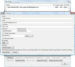 Enkripsi E-mail Di Gmail Menggunakan FireGPG - Mohammad Sani Suprayogi